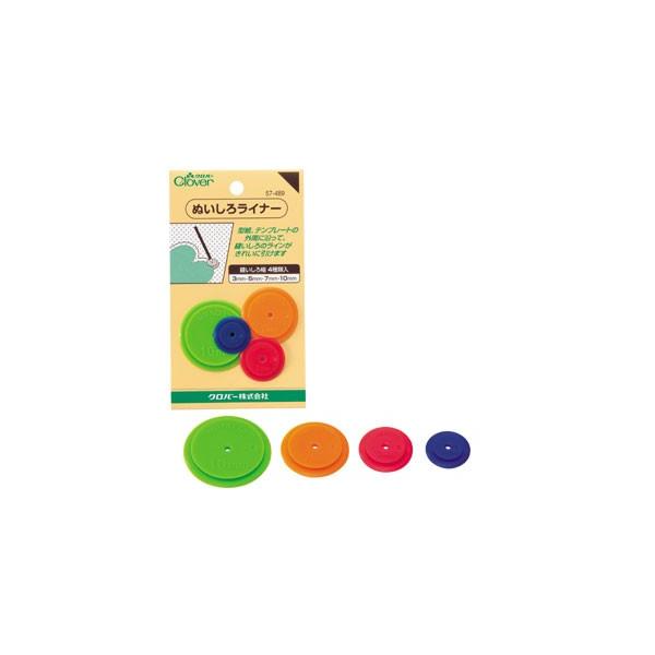 ぬいしろのラインがキレイに引けます。型紙・テンプレートの外周に添ってぬいしろラインがきれい引けます。曲線の型紙やテンプレートでもぬいしろが平行に引けます。アップリケ・ハワイアンキルトなどにもおすすめです。３ミリ・５ミリ・７ミリ・１０ミリ幅用...