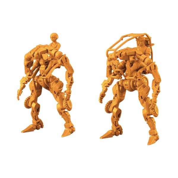 グッスマオンライン限定成型色プラキット。虚淵玄（ニトロプラス）原案、YouTube Originals配信のリアルロボットアニメ『OBSOLETE（オブソリート）』登場メカ「エグゾフレーム」を1/35スケールでプラキット化。宇宙人ペドラーか...