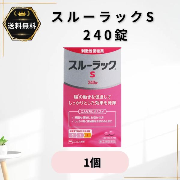 「スルーラックS」は、鈍った腸の動きを助け、溜まった便のスムーズな排出を促す便秘薬（指定第2類医薬品）です。製品の特徴Wの有効成分: 大腸を刺激する「ビサコジル」と、生薬由来の「センノサイドカルシウム」が腸のぜん動運動を高めます。調節可能な...