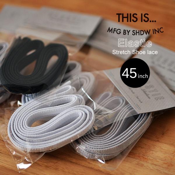 ●《This is…》のシューレースシリーズ。『Elastie』は、ゴム素材で伸縮性のあるシューレース。●一見普通の靴紐ですが、実はストレッチ性のあるラバー素材。一度結んでしまえば、次からは結びなおす必要もなく、伸ばしてそのまま履くことがで...