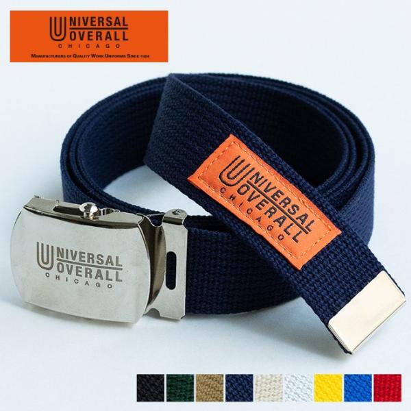 ◆商品番号　uo-uv08461◆商品名UNIVERSALOVERALL ユニバーサルオーバーオール ガチャベルト●UNIVERSAL OVERALLから使いやすい"ガチャベル"が入荷！●バックルのブランドロゴ、ブランドカラーのオレンジタグ...