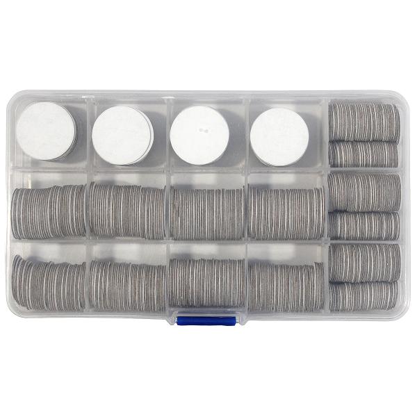 【発売日：2018年06月20日】◆つまみ細工用のカットされた丸い厚紙の台紙が5サイズ合計570枚。◆時間も節約♪パッチワークや小物作り、つまみ細工に最適〜♪</td>◆大変なカット作業をしなくていいので製作作業に集中出来ます！...