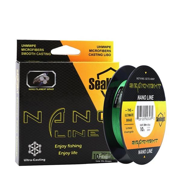 SeaKnight NANO 釣り糸 強力 Green 300M 6LB 0.08mm