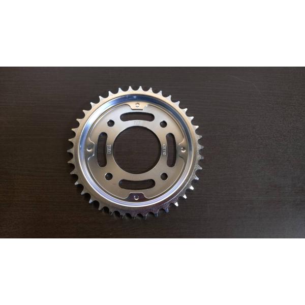 CT125ハンターカブのリア(ドリブン)スプロケット38Tです。安心のホンダ純正部品となります。※丁数：38T※CT125ハンターカブ(JA65)以外の車両にはお使いいただけません。※JA55モデルのCT125ハンターカブは、純正丁数39T...