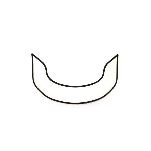 フロントフェンダーの先端部分に貼られている、原付二種の表示マークステッカーです。紫外線による褪色や劣化、擦り傷などで外観を損なう場合の交換用にいかがでしょうか。【適合車種】クロスカブ110(JA45/JA60)※フロントフェンダーの形状に合...