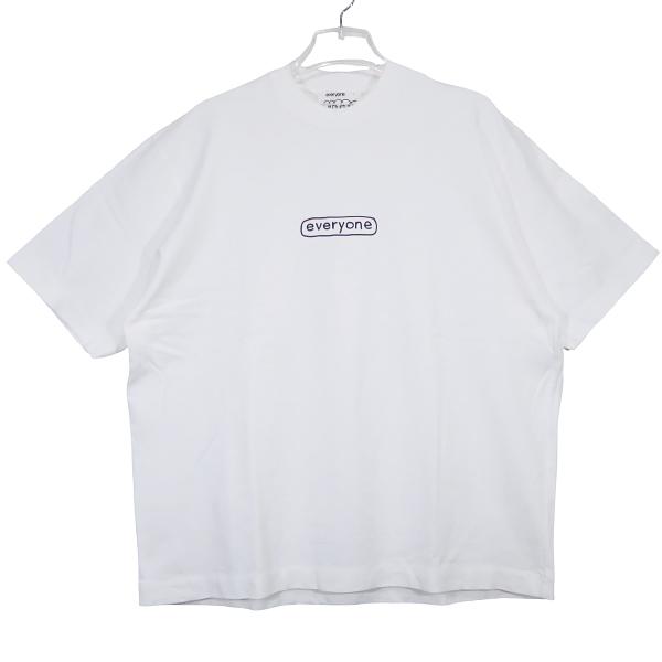 (商品番号) N002673901(ブランド名) everyone(エブリワン)(商品名) j.30000 SKETCHY LOGO SHORT SLEEVE TEE EV23-CS06(サイズ) L(カラー) ホワイト(素材) 本体 コッ...