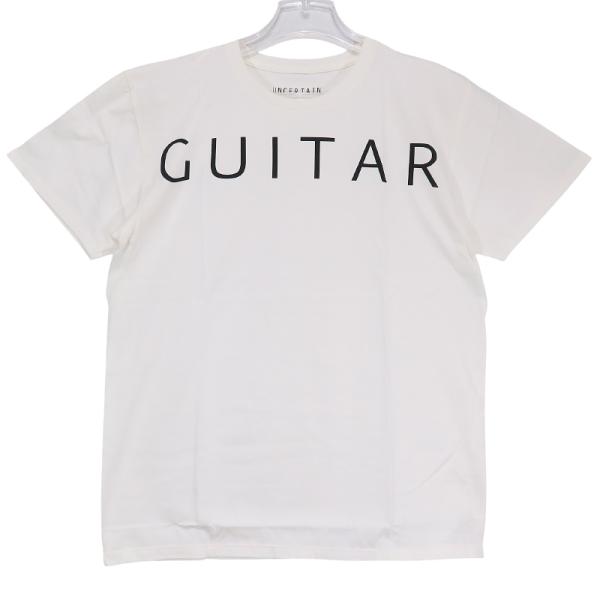 (商品番号) N002677031(ブランド名) UNCERTAIN(アンサートン)(商品名) GUITAR TEE(サイズ) XL(カラー) オフ ホワイト(素材) 本体 コットン 100%(生産国) 中国(付属品) なし(コンディション...