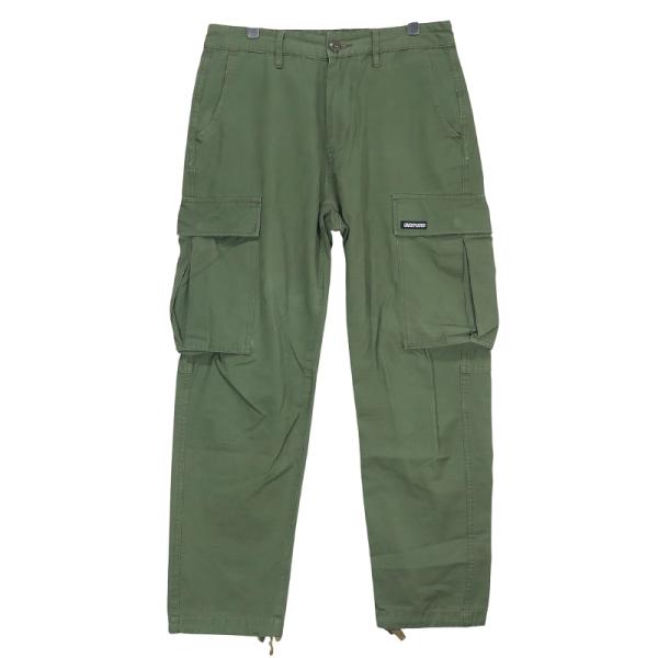 (商品番号) N002678106(ブランド名) UNDEFEATED(アンディフィーテッド)(商品名) CARGO PANTS(サイズ) S(カラー) オリーブ(素材) 本体 綿 100%(生産国) 中国(付属品) なし(コンディション)...