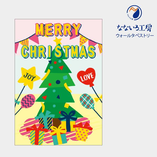 ●幕の内容：クリスマスリース●印刷：片面インクジェット印刷●基本サイズ：H130cm×W90cm●生地：ポリエステル●裁断面処理：四方ヒートカット※ご注文枚数により配送方法が変更になる場合がございます。※写真はイメージです。