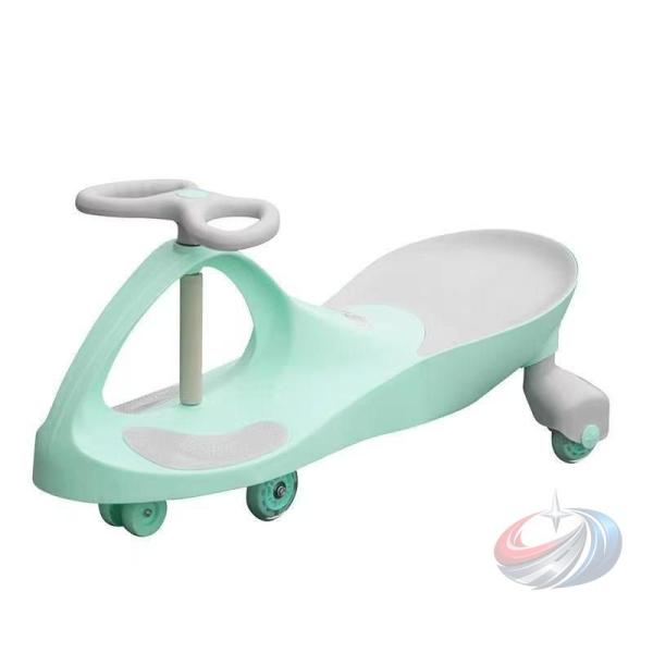 ★組み立てた状態でお届けしますので・すぐにご使用いただけます★■淡いピンク　パステルカラー　シャーベットカラー 　ベビーカラー　おもちゃの車■大人気のスイングカーに新色登場?■簡単なハンドル操作だけで進む不思議なエコカー！■ハンドルを動かす...