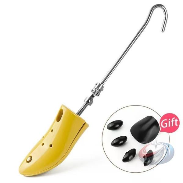 甲の高さの悩みを解決する伸張器です。ブーツの型崩れ防止にも使えます。先が曲がる構造になっているのでフィット感と使い勝手がバツグンです左右どちらも使えるストレチャーになります。海外からの輸入品のため、ハンドルや本体などにキズなどが見られる場合...