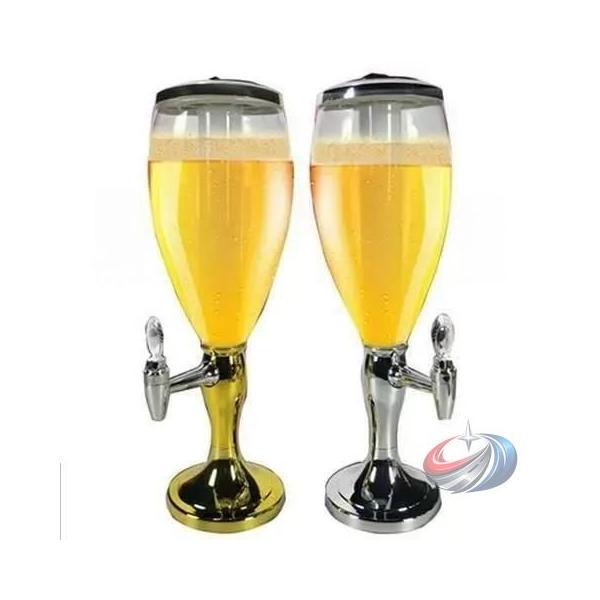 ビュッフェ式ビールタワー：このビールディスペンサーは3Lの容量を持っており、バー、ビュッフェレストラン、家族集会などに使用できます。取り外し可能なつらら：ビールタワーには分解できるアイスチューブがあります。より良い味を作り出すために、デザイ...