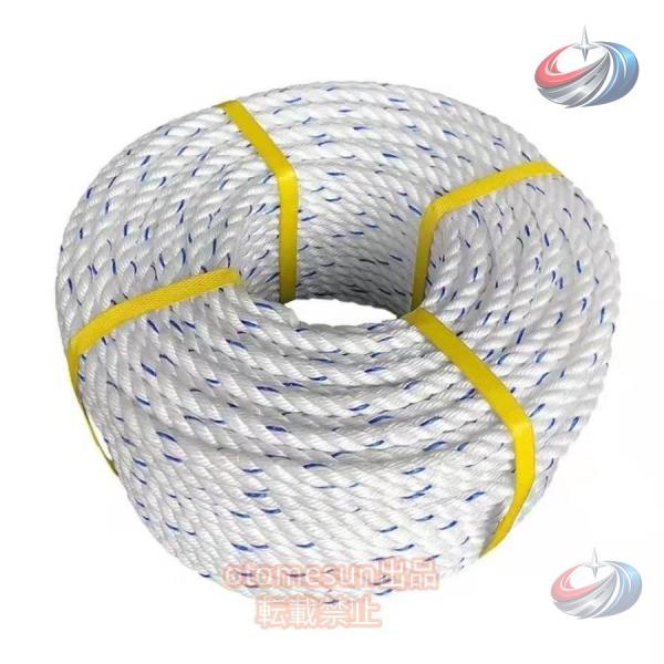 ■サイズ：6/8/10/12/14/16/18/20mmx30m■沈みも良く、対候性・強度に優れています。■水分を含まず硬くなり難いです■扱いやすく滑り難いので、作業がし易いです。ご注意：製品が製造する時に小さな傷などございます、ご了承くだ...