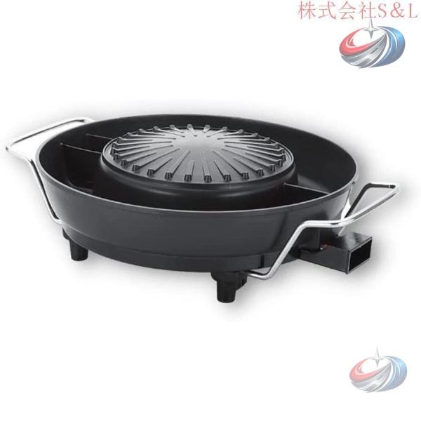 【商品詳細】電源・電圧：100V　50/60Hz・ 消費電力：1400W本体サイズ(mm)：幅455(取っ手含む)×奥行370×高さ130・ 本体重量(kg)：2.4温度調節・弱：80?140℃・中：140?180℃・強：180?230℃・...