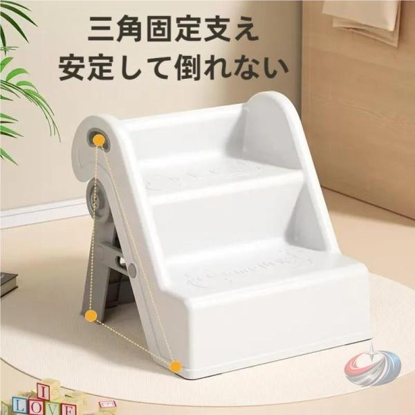 ■子ども用踏み台子供の手の届かない所に大活躍！自分ひとりで出来る喜びと成長♪■手洗い踏み台習慣を身につけるのに最適！軽いので洗面所に自分で運んで一人で手洗い♪■トイレ踏み台喜んでトイレトレーニング！踏み台があれば一人でもトイレに行ける♪■大...