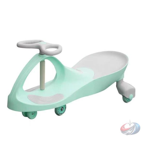 ★組み立てた状態でお届けしますので・すぐにご使用いただけます★■淡いピンク　パステルカラー　シャーベットカラー 　ベビーカラー　おもちゃの車■大人気のスイングカーに新色登場?■簡単なハンドル操作だけで進む不思議なエコカー！■ハンドルを動かす...