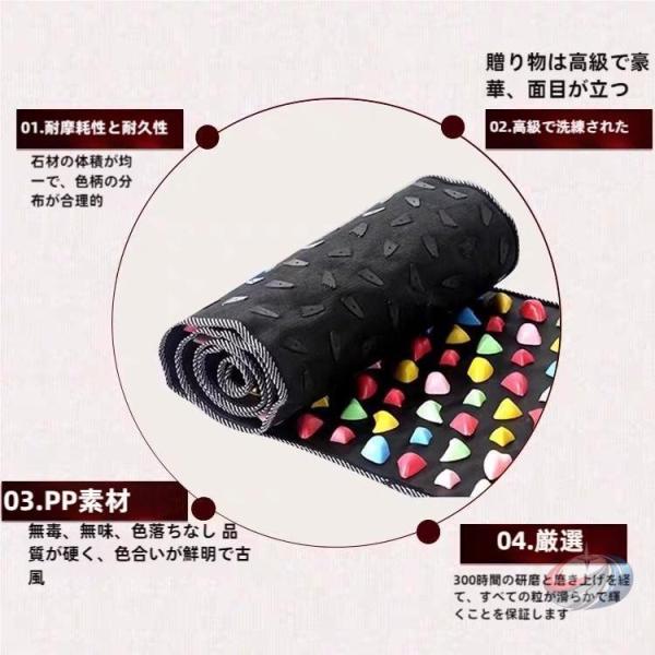 【仕様】サイズ：全長180× 幅35（cm）【健康に良い】マッサージマットはリラックスを助け、体内の臓器の機能を調整し、身体の免疫力を高めることができます。【収納＆使用簡単】使いやすい、自由なスペースは限られています。折りたたむことができ、...