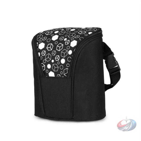 プレミアム素材：牛乳瓶バッグは、5mm EPEフォームとアルミホイルの裏地が付いた高品質のポリエステル生地でできており、毒性がなく安全です。外側と内側の両方が防水で、拭き取りが簡単で、液体がこぼれる心配がありません。サイズ：18 * 10 ...