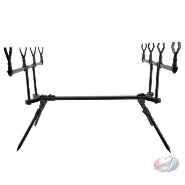 ?? バンクスティックは格納式で、ポールスタンドは折りたたみ式で、キャリーポーチに収納するのにとても便利です。?? バンクスティックが難しい貯水池、川、湖などの釣り場に最適です。?? アルミニウム合金製で、頑丈で耐久性があります。