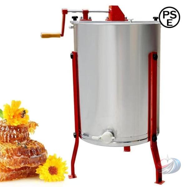 透明で取り外し可能：プレキシガラスは透明度が高く、蜂蜜の状態を簡単に観察できます。2ボックス：ステンレス製バレルの底部にあるスクリューリンクハニーセパレーター 箱は蜂蜜の重さに応じて額に入れることができます。独立した外部ギアボックス：ギアボ...