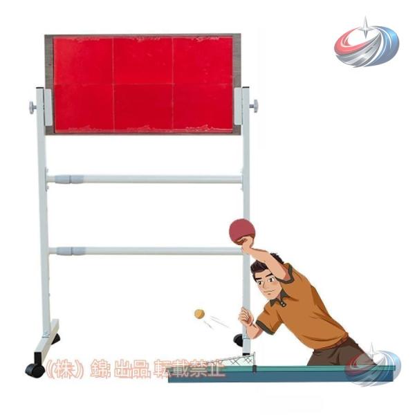 【頑丈なフレーム】木製＋高弾性ゴム製の卓球リバウンドボード、金属ベースは丈夫で使いやすいです。独学と自習のための最良の選択。【360°調整】さまざまな遊び方に対応し、両サイドのネジを操作して板の角度を調整し、卓球ボールの跳ね返りをコントロー...