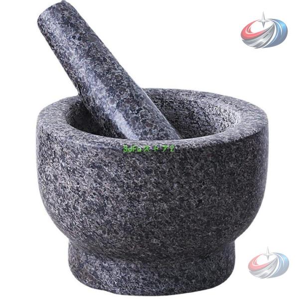 【材質】天然花崗岩。【高品質】材質は花崗岩で、磨かれた天然乳鉢と乳棒です。波紋もあります。もっと安心して、もっと安全です。【実用性】ニンニクを叩いたり、ナッツや薬用材料、コーヒー豆などの硬い成分を粉砕したりして、原料の栄養成分を大幅に保つこ...
