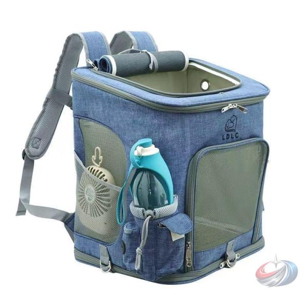 サイズ：40cmｘ31cm ｘ43cm ;折り畳み収納が出来るので、押入れやクローゼットの隙間に立てて収納できます。わずか1.9?のキャリーバッグは女性一人でもペットを動物病院へ連れて行けます。 おすすめペット：猫（小型・２匹可能）・小型犬...