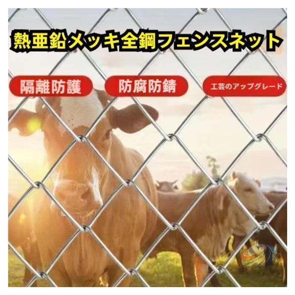 材質：これは、コーティングされた頑丈な亜鉛メッキ金網です省スペース：金網は簡単に輸送および保管できるように丸められており、使用しないときは簡単に丸めることができます耐久性：高温耐性、高強度、衛生、環境保護適切：ガーデンフェンシングおよび群集...