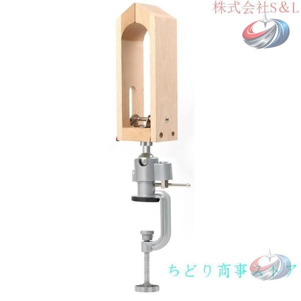 レーシングポニー レザークラフト ステッチングツリー 折りたたみ式 手縫い道具 机に挟むタイプ DIYハンドステッチレザークランプ用 細工 道具 縫製キット 便利