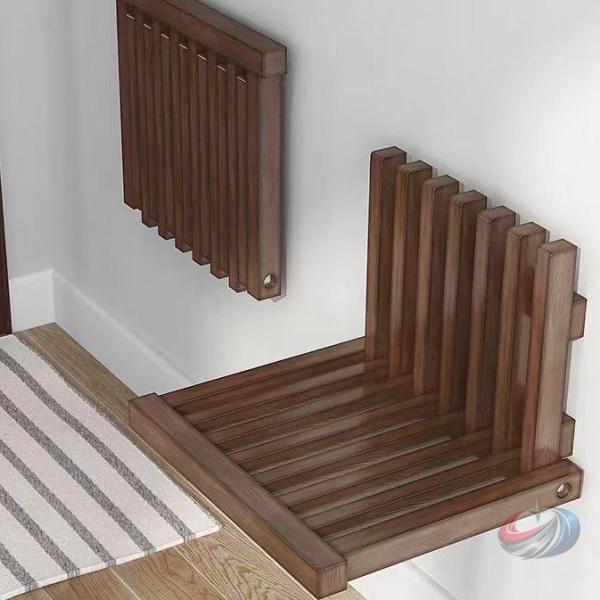 【折りたたみ式壁掛け】使用しないときは、壁を元に戻すためにスツールを折りたたむことができます。超薄型設計、ファッショナブルで美しい、それは家のスペースを節約し、スペースの隅々まで効果的に使用し、ホールの収縮の問題を解決します。【耐久性素材】...