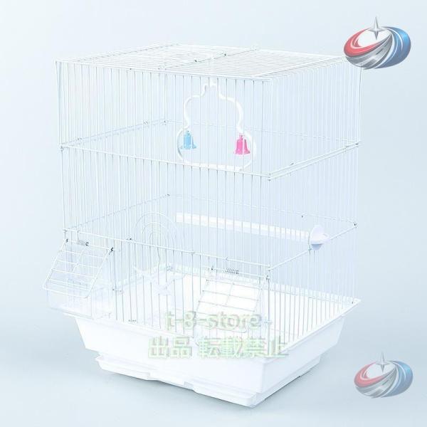◆通気性抜群文鳥やカナリアなどのフィンチからセキセイインコなどの小型インコが過ごせる鳥かごです。金網のため通気性がよく、ケージ内の空気循環を確保できます。◆止まり木・エサ入れ・ブランコが付属エサ入れにはそれぞれカバーが付いており、食べこぼし...