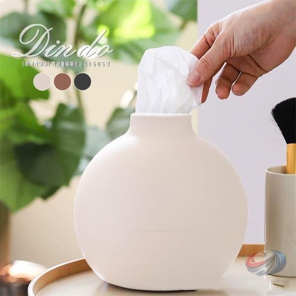 【商標登録済】特許庁　登録番号第６３４１５０５号コロンとした球体型の壷からティッシュペーパー・ロールペーパーが出てくる驚きと楽しさ。自分用にはもちろんのこと、プレゼントとしても大人気！素材：PP※コストコなどで販売されている大きい巻の物は入...