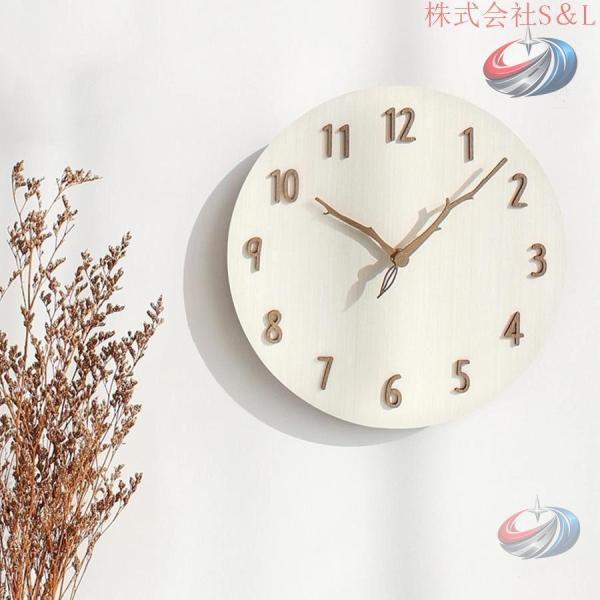 1.【商品仕様】：サイズ30cm * 30cm * 1cm、重さ350グラム、材質：無垢材フレーム＋無垢材ポインター＋立体数字、AAカーボン電池1本（別売）2.【文字盤】：純木の文字盤、シンプルでナチュラル、ナチュラルウッドの風合い、均一な...