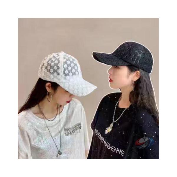 レース帽 キャップ  帽子 レディース レース 日よけ 折りたたみ UVカット ぼうし 日焼け防止 小顔効果 レディース ruyi01カラーブラック ホワイトサイズF頭周り：約54-60cm （サイズ調節可能）素材コットン、ポリエステルご注...