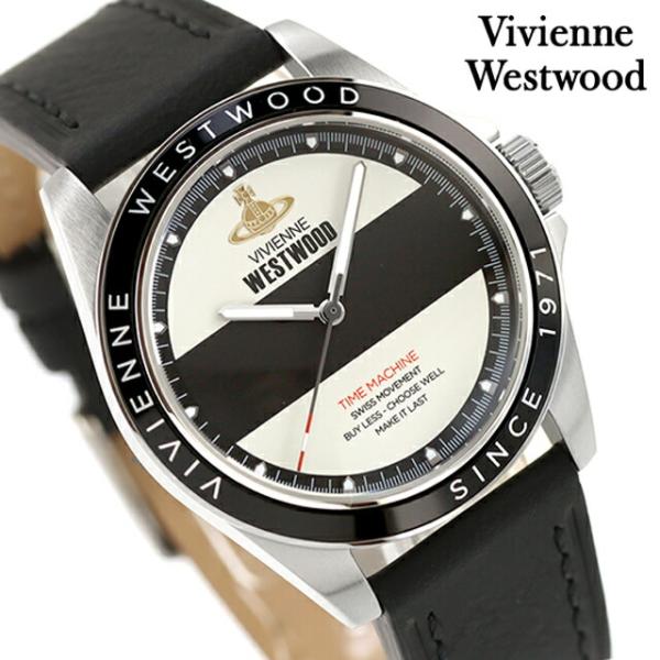 ヴィヴィアン ウエストウッド ブラックウォール メンズ 腕時計 VV293BKBK Vivienne Westwood The Blackwall アナログ ブラック ホワイト 黒 ◆1971年にロンドンで誕生したヴィヴィアン・ウエストウッ...