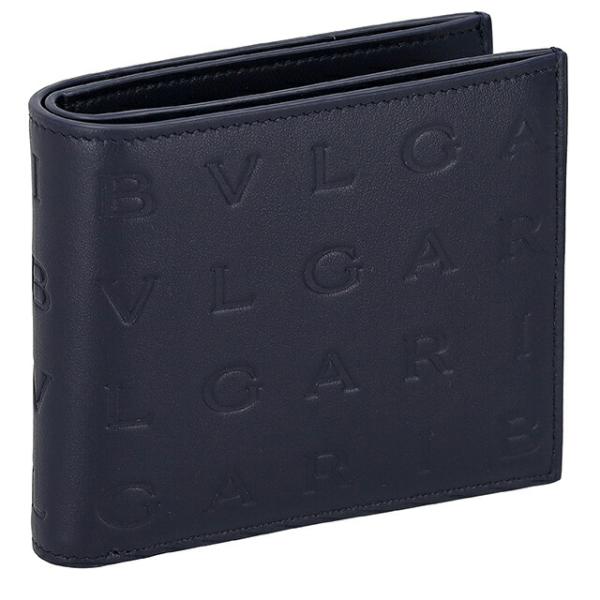 ブルガリ 二つ折り財布 二折財布 メンズ ブランド 292913 POLAP BVLGARI ネイビー ◆世界中から愛される代表的なブランド「BVLGARI（ブルガリ）」。1884年、ソティリオ・ブルガリが、ローマにジュエリー店を開いたのが...