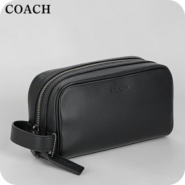 コーチ セカンドバッグ メンズ ブランド CAT30 QB/BK COACH ブラック ◆コーチは1941年にマンハッタンの小さなロフトで皮革製品の家内工業として始まりました。今日では世界中で絶大な人気を誇るファッションブランドです。男女問...