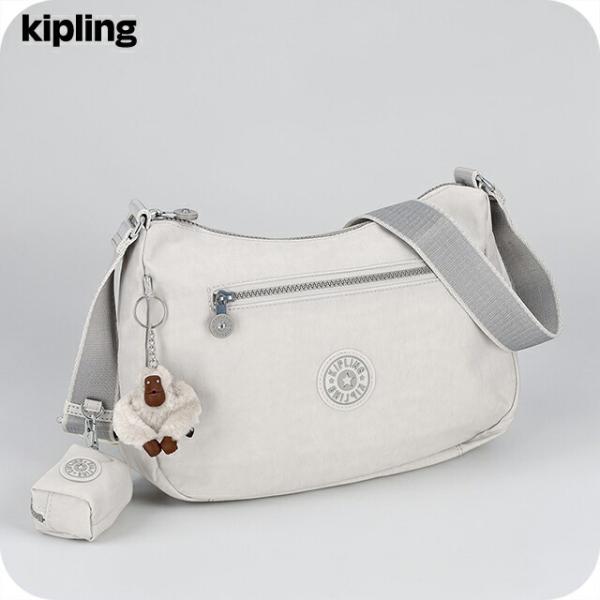 キプリング ショルダーバッグ レディース ブランド KI92620NR COOL FOG Kipling ライトグレー ◆Kipling（キプリング）は、1987年にベルギーのアントワープで誕生したバッグブランドです。いつも前向きな姿勢で生...