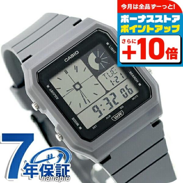 7年保証キャンペーン カシオ チープカシオ CASIO クラシック クォーツ 電池式 クォーツ 電池式 ユニセックス 腕時計 LF-20W-8A2DF CLASSIC デジタル ブラック グレー ◆デジタル表示の中に液晶アナログ時刻と各機能...