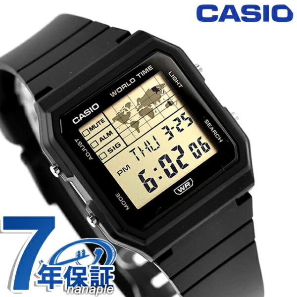 7年保証キャンペーン カシオ チープカシオ CASIO クラシック クォーツ 電池式 クォーツ 電池式 ユニセックス 腕時計 LF-30W-1ADF CLASSIC デジタル ブラック ◆世界地図を時計にデザインしたユニークなモデルです。現...