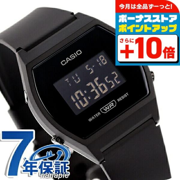 7年保証キャンペーン カシオ CASIO カシオ クラシック チプカシ クオーツ ユニセックス 腕時計 LW-204-1BDF CASIO CLASSIC デジタル オールブラック ◆お手頃な値段で機能性、耐久性に優れた「チープカシオ」。メ...