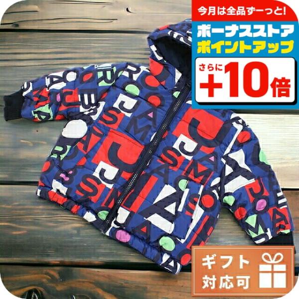 マークジェイコブス コート ベビー ウェア W26123 MARC JACOBS RED-BLUE　マルチカラー　ネイビー系 選べるモデル