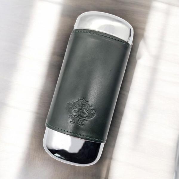 オロビアンコ メガネケース メンズ Orobianco スチール、牛革 革 レザー OBGC-010DGR ダークグリーン 小物 Orobianco（オロビアンコ） メガネケース メンズ スチール、牛革 革