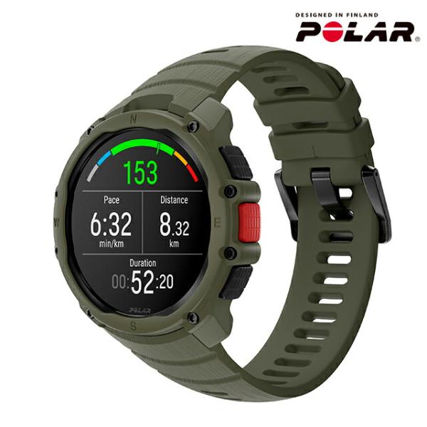 26年5月発売予定 予約受付中 正規品 ポラール ストリート X S-L ランニングウォッチ Bluetooth メンズ レディース スマートウォッチ 900116714 POLAR STREET X S-L デジタル フォレストグリーン ...