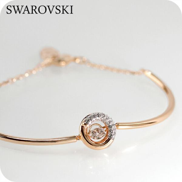 スワロフスキー バングル レディース ブランド Dextera アクセサリー ブレスレット 5692259 SWAROVSKI ローズゴールド ◆SWAROVSKI（スワロフスキー）は1895年、ダニエル・スワロフスキーによってオーストリア...
