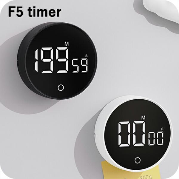 ブランド F5 timer タイマー キッチンタイマー 学習タイマー 勉強 運動 TIMER 選べるモデル ◆本体のダイヤルを回すだけで素早く時間を設定できる直感的な操作性と、一般的なタイマーを超える最大199分55秒の長時間計測機能を備え...