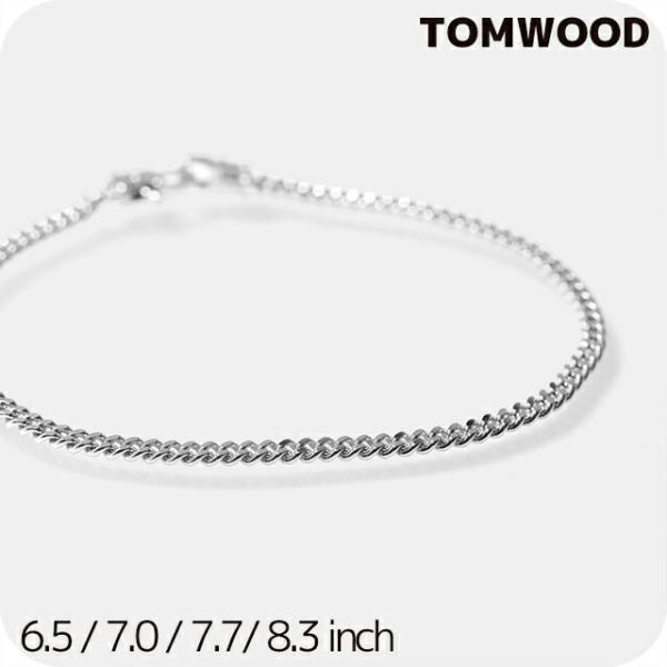トムウッド ブレスレット メンズ レディース ブランド Curb Bracelet M アクセサリー 喜平 100255 TOMWOOD 選べるモデル ◆Tom Wood（トムウッド）は、スカンジナビアのシンプルさと革新性に根ざした、控えめ...