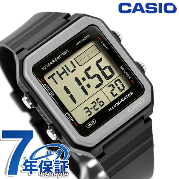 7年保証キャンペーン カシオ チープカシオ CASIO STANDARD スタンダード クォーツ 電池式 ユニセックス 腕時計 W-221H-1AVDF デジタル グレー ブラック ◆ 90年代のレトロなデザインを受け継ぎつつ、トレンドのミ...