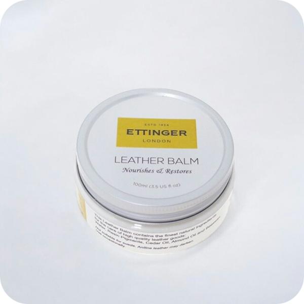 エッティンガー ETTINGEＲ 純正 レザーバーム 革用 メンテナンス クリーム ETTINGER LB 100 NEW LEATHER BALM LB1◆1996年に英国皇室御用達となった有名なブランド。エッティンガー：1934年、ロン...