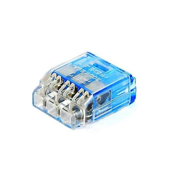 ニチフ】クイックロック クイックロック【QLX3 50個入 青透明 ニチフ】クイックロック クイックロック【QLX3 50個入 青透明